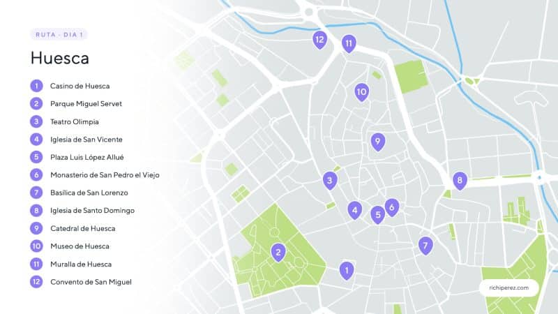 14 lugares que ver en Huesca capital (Actualizado [oceanwp_date])